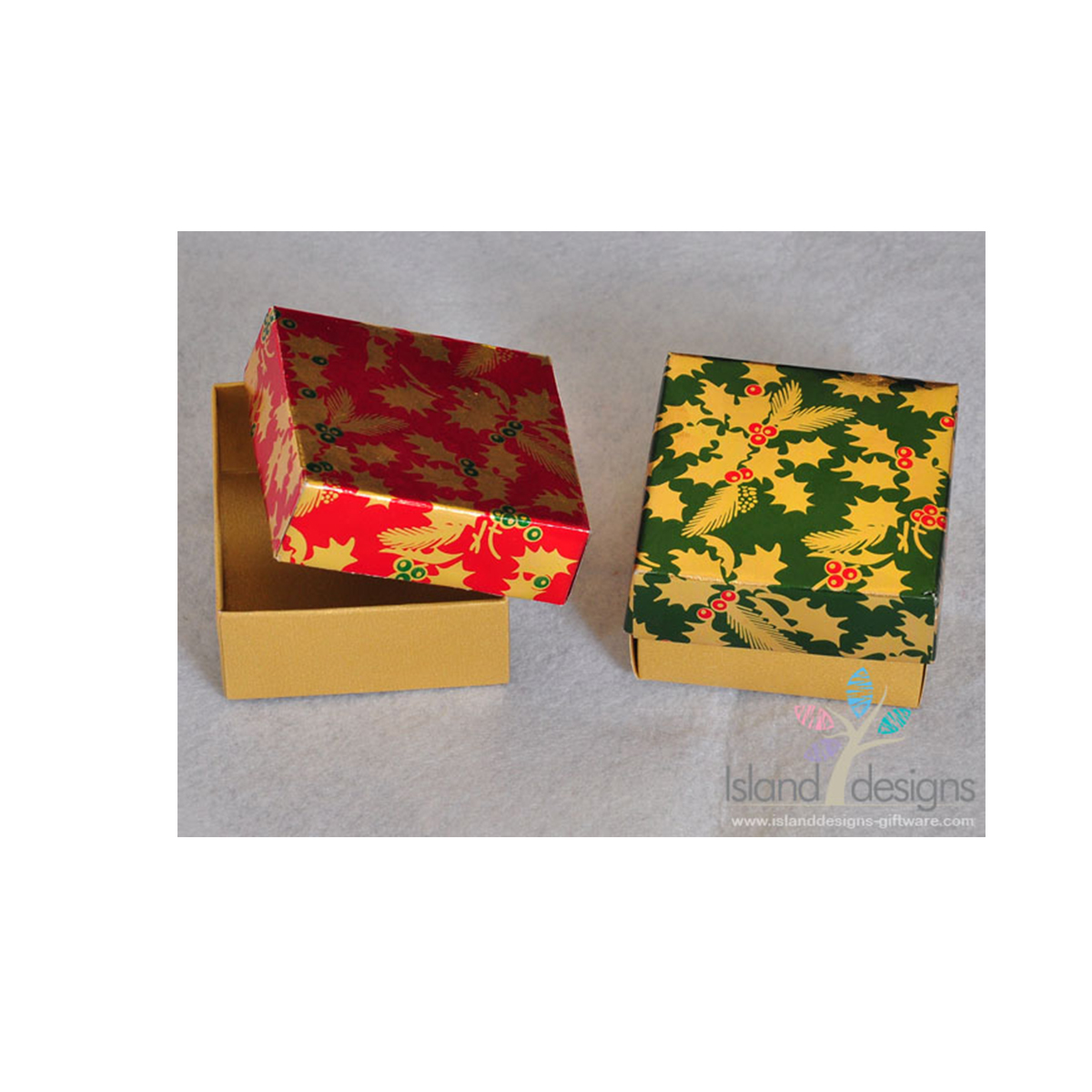 Christmas Cake Boxes - Island Designs