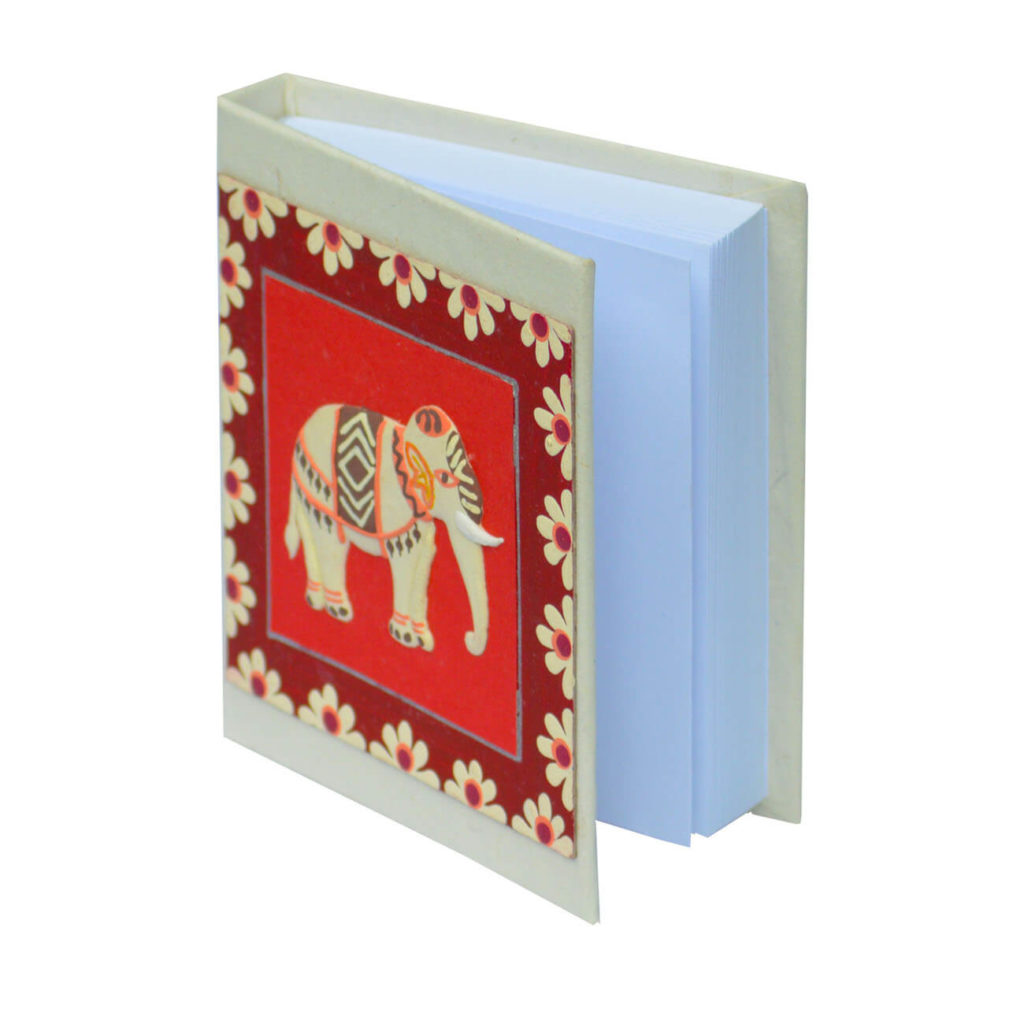 Hand painted elephants note book Sri Lanka handmade Gifts | Island Design